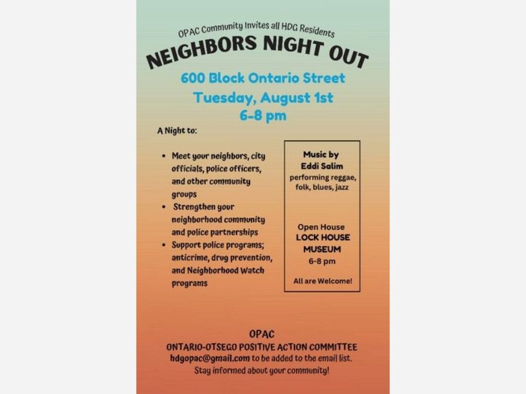 National Neighbors Night Out | Havre De Grace MD Events