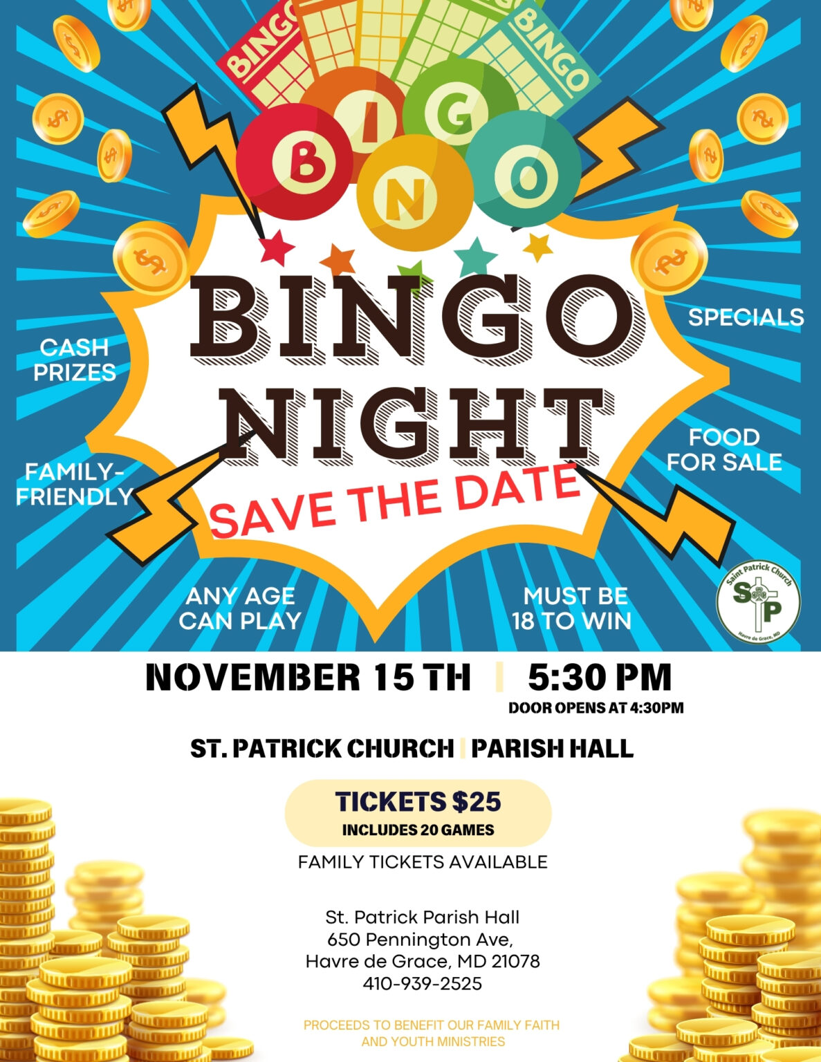 Cash Bingo | Havre De Grace MD Events